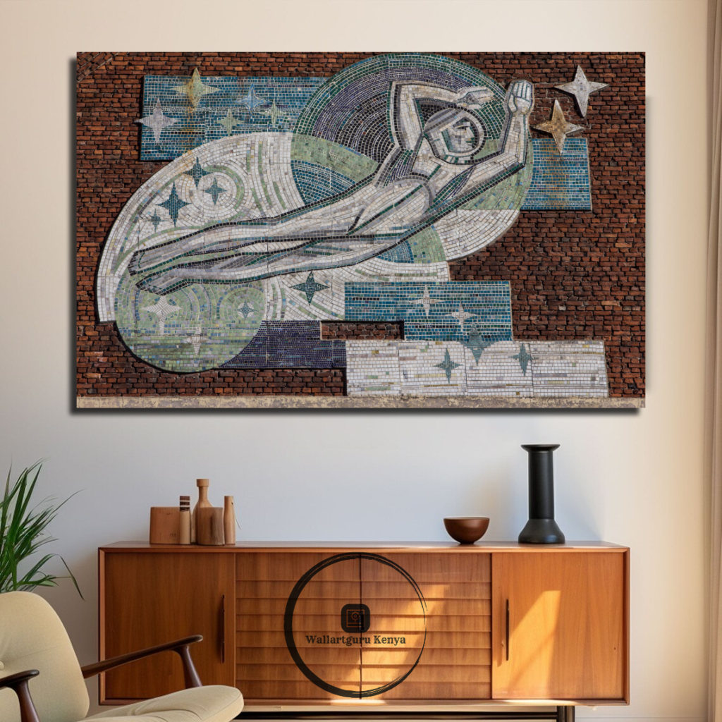 The Albert Einstein Collage Canvas Art - Wallart Guru